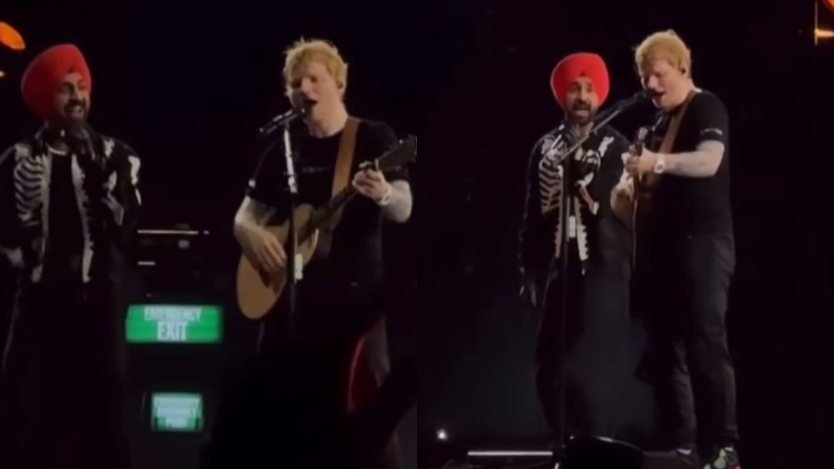 Ed Sheeran X Diljit Dosanjh Singers Set Stage Ablaze At Mumbai Concert